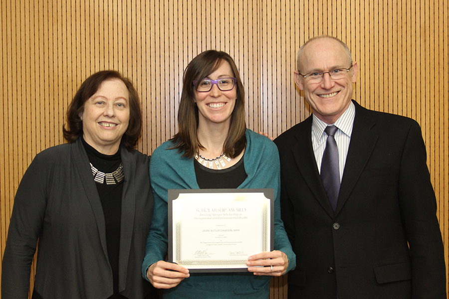 OEH doctoral student named inaugural recipient of Zwerling-Sprince ...