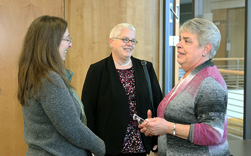 College hosts open house honoring Ann Coady’s retirement – University ...