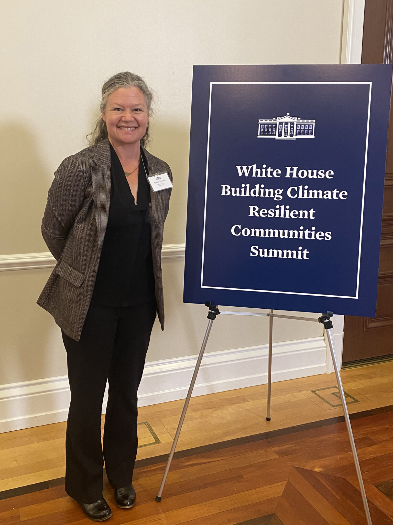 Janssen attends White House Summit on Climate Resilience – University ...
